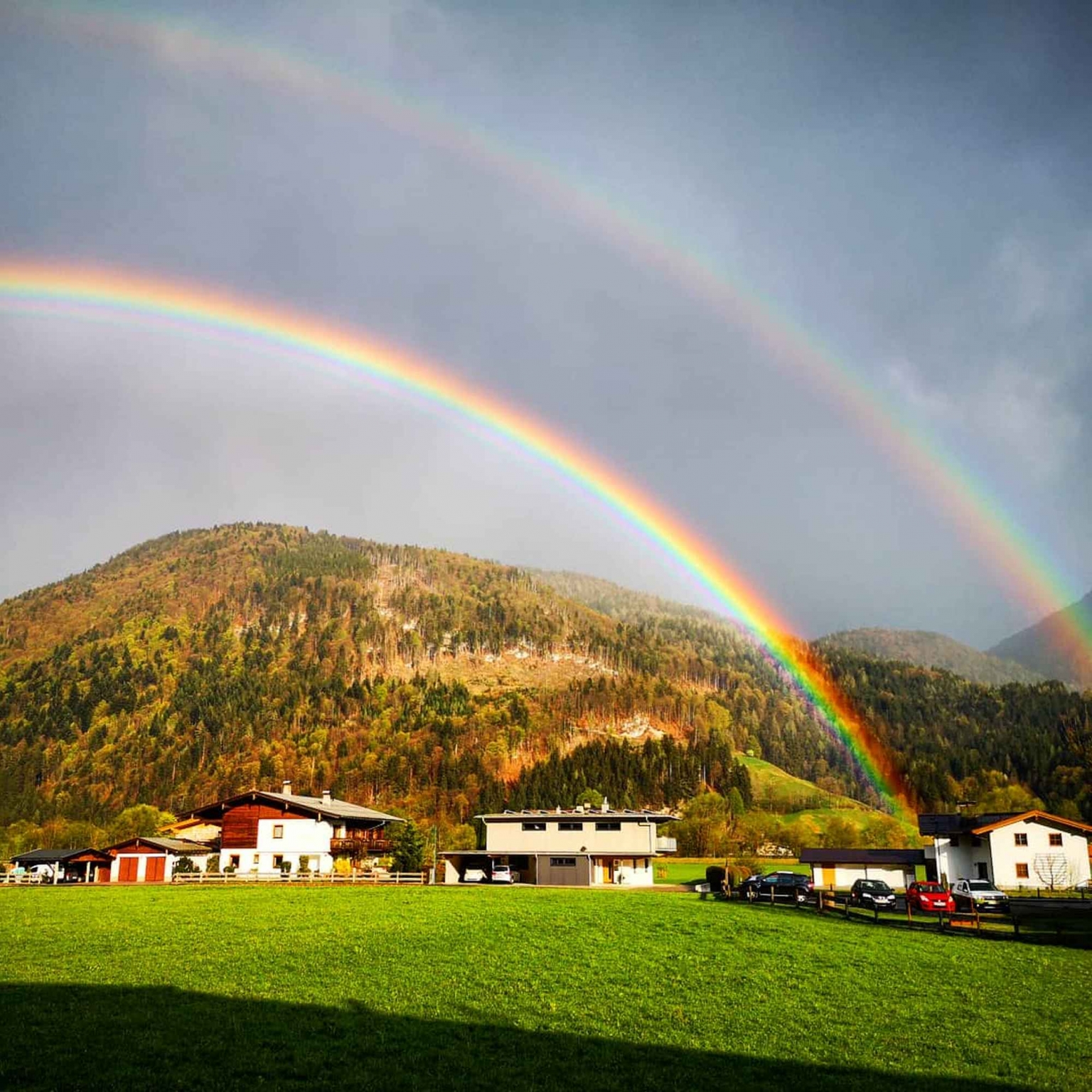 Doppelter Regenbogen - Bild des Monats • Kreativ Blog - DIY & Gadgets